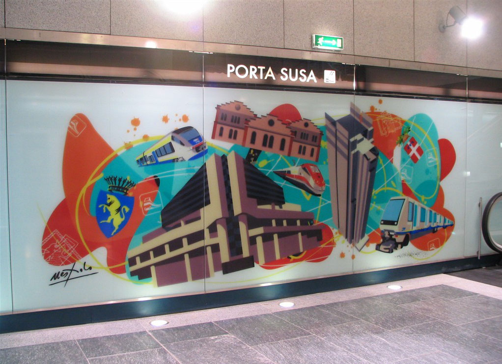 Ugo Nespolo. La Metro a Torino | Artribune