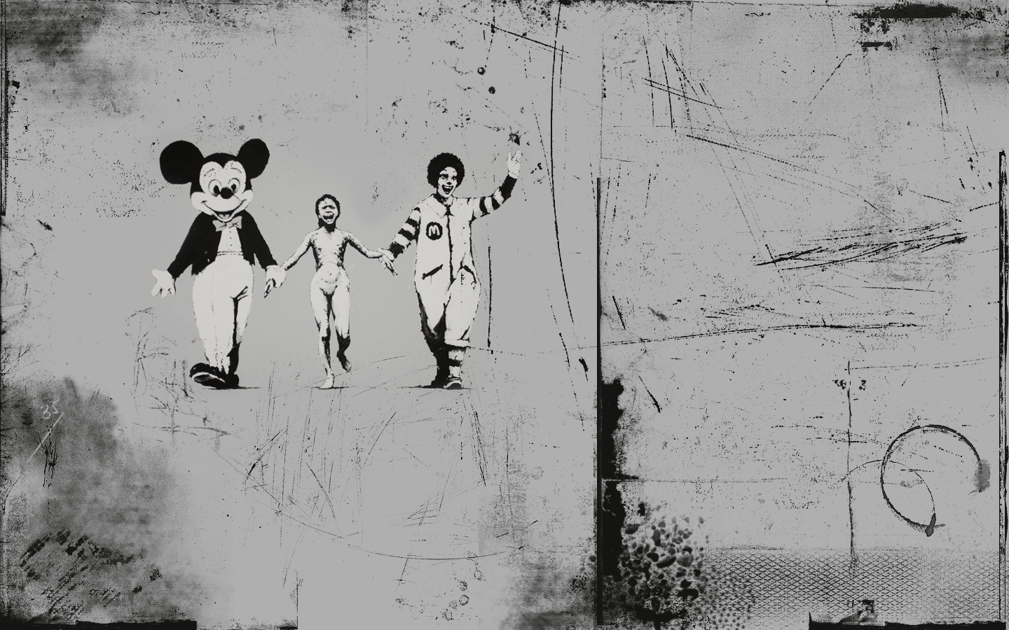 Un celebre murale di Banksy | Artribune