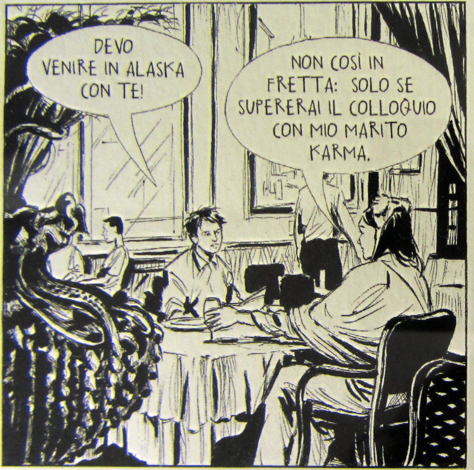 Alfredino (Aceto) e la balena | Artribune