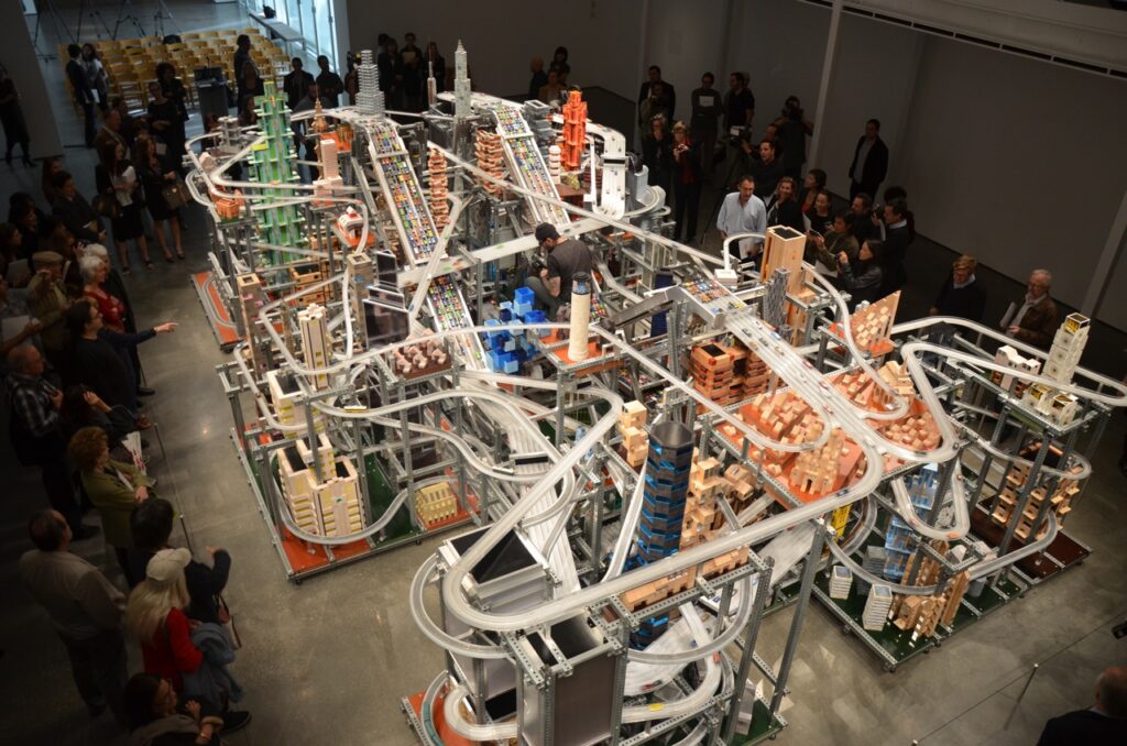 Chris Burden, Metropolis II. La città come vortice, voragine, utopia | Artribune