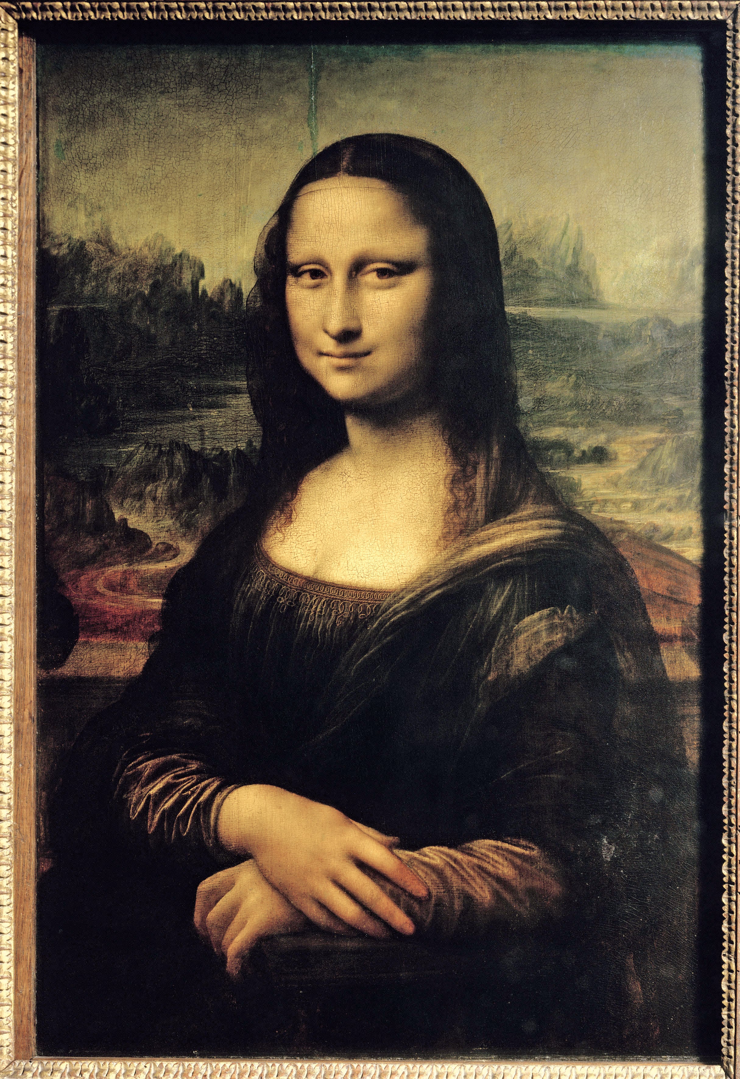 Leonardo da Vinci, La Gioconda, ca. 1503 06 Olio su tavola, 77 x 53 cm ...