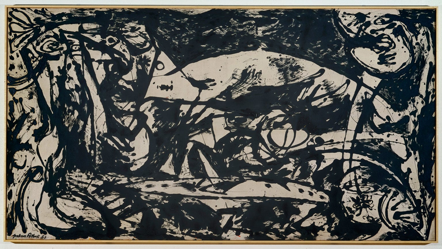 L’opera al nero di Jackson Pollock. In mostra alla Tate Liverpool i ...