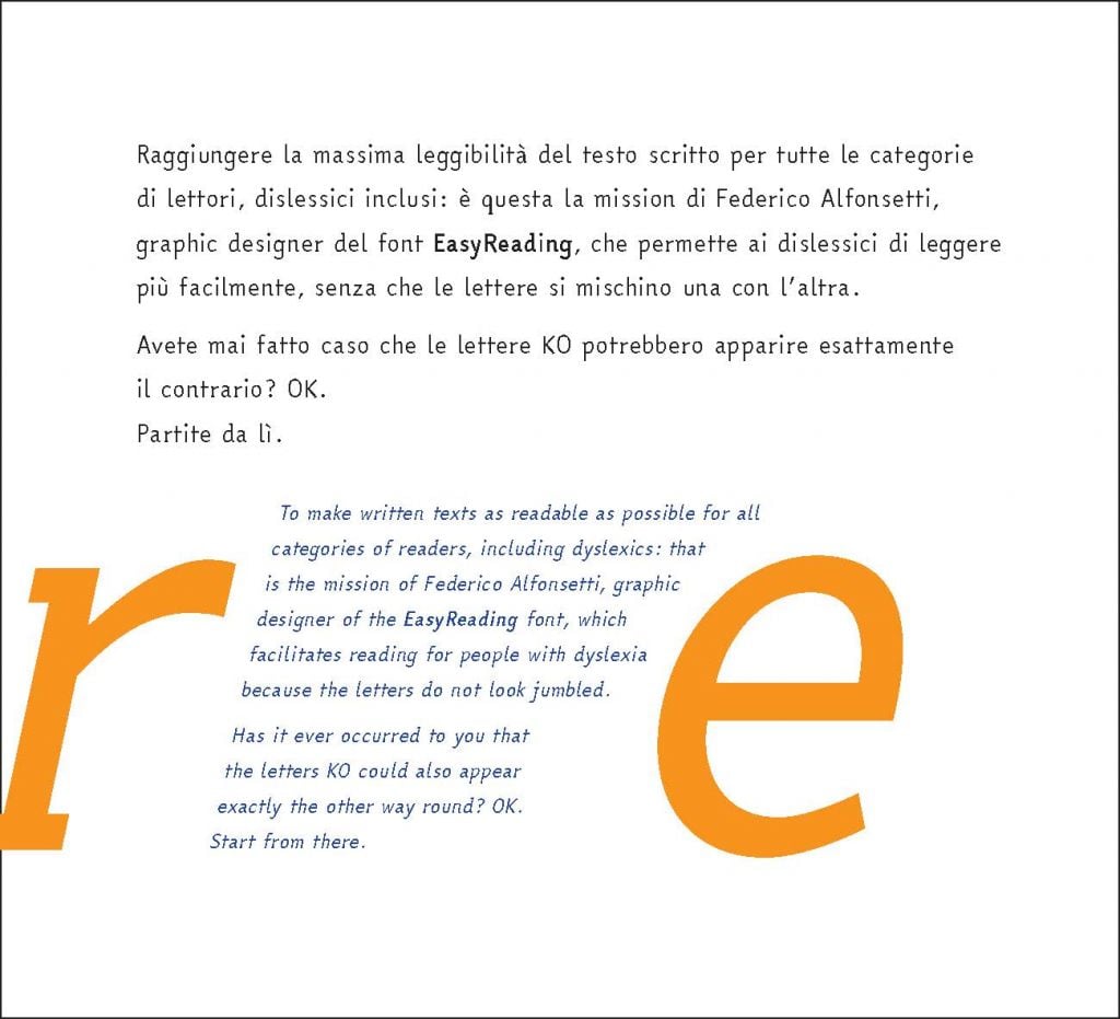 EasyReading, il primo font per dislessici | Artribune