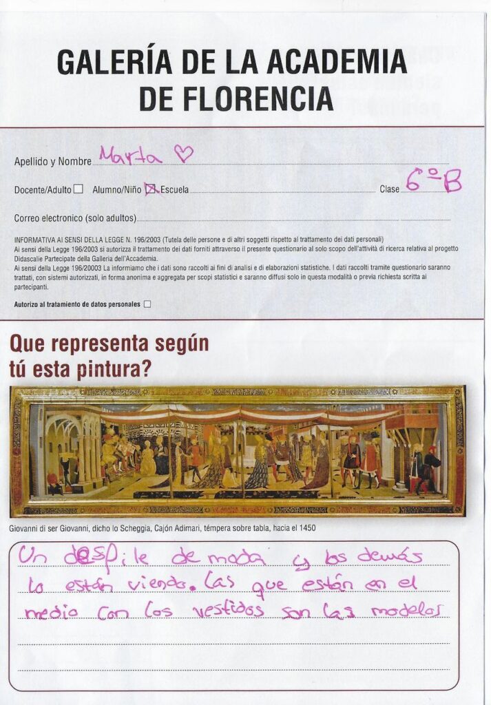 Didascalie museali scritte dai bambini | Artribune