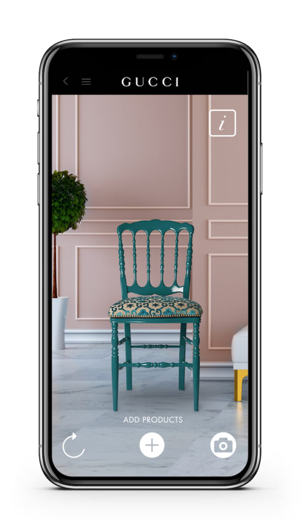 Gucci lancia app per la nuova linea Décor | Artribune