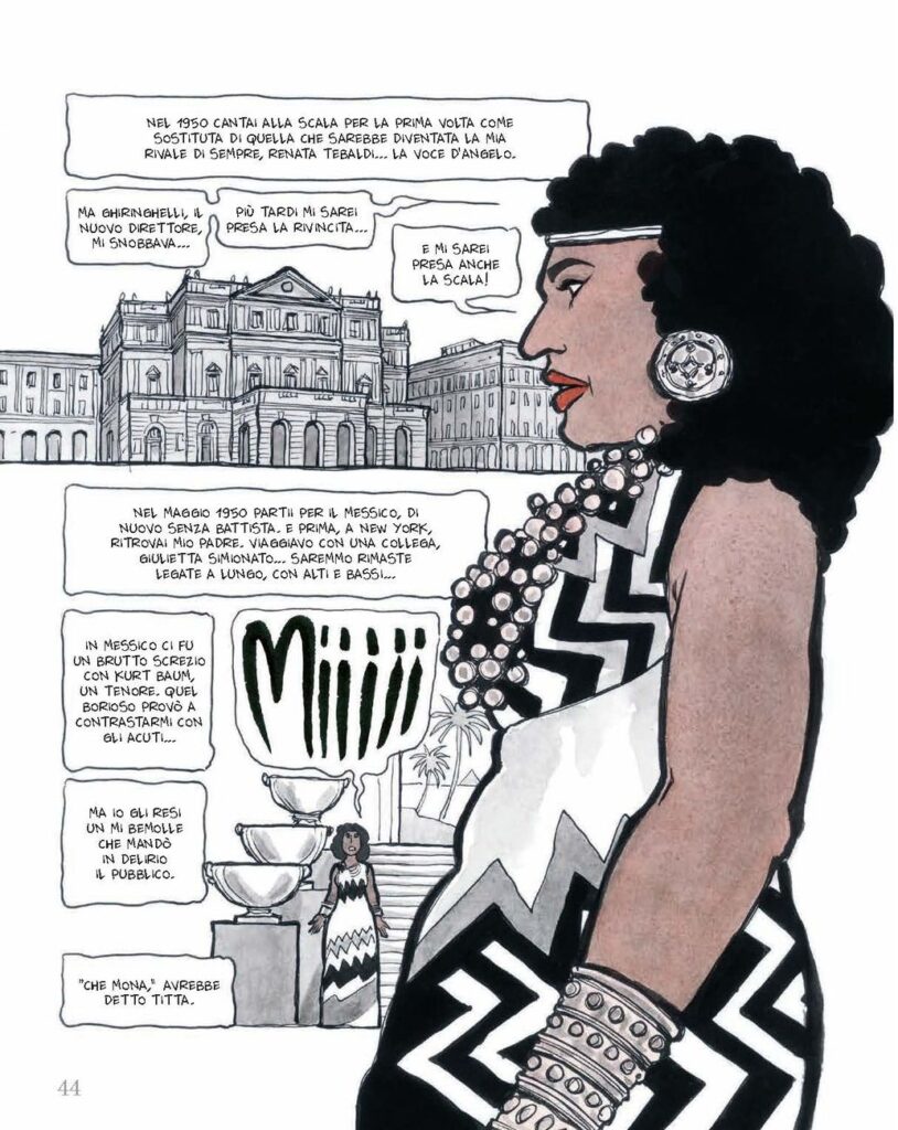 Il fumetto di Vanna Vinci su Maria Callas | Artribune