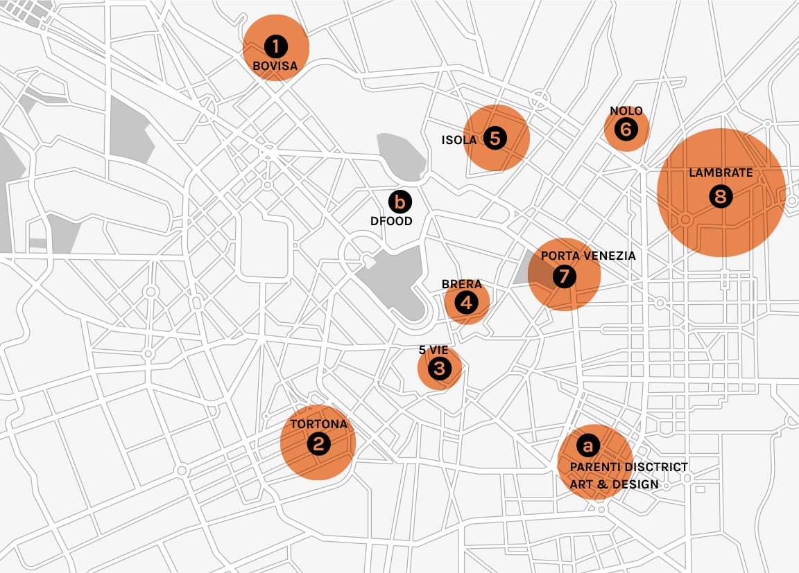 Fuorisalone 2019. La mappa dei distretti milanesi | Artribune