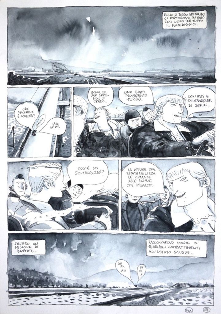 I fumetti di Gipi in mostra a Pisa | Artribune