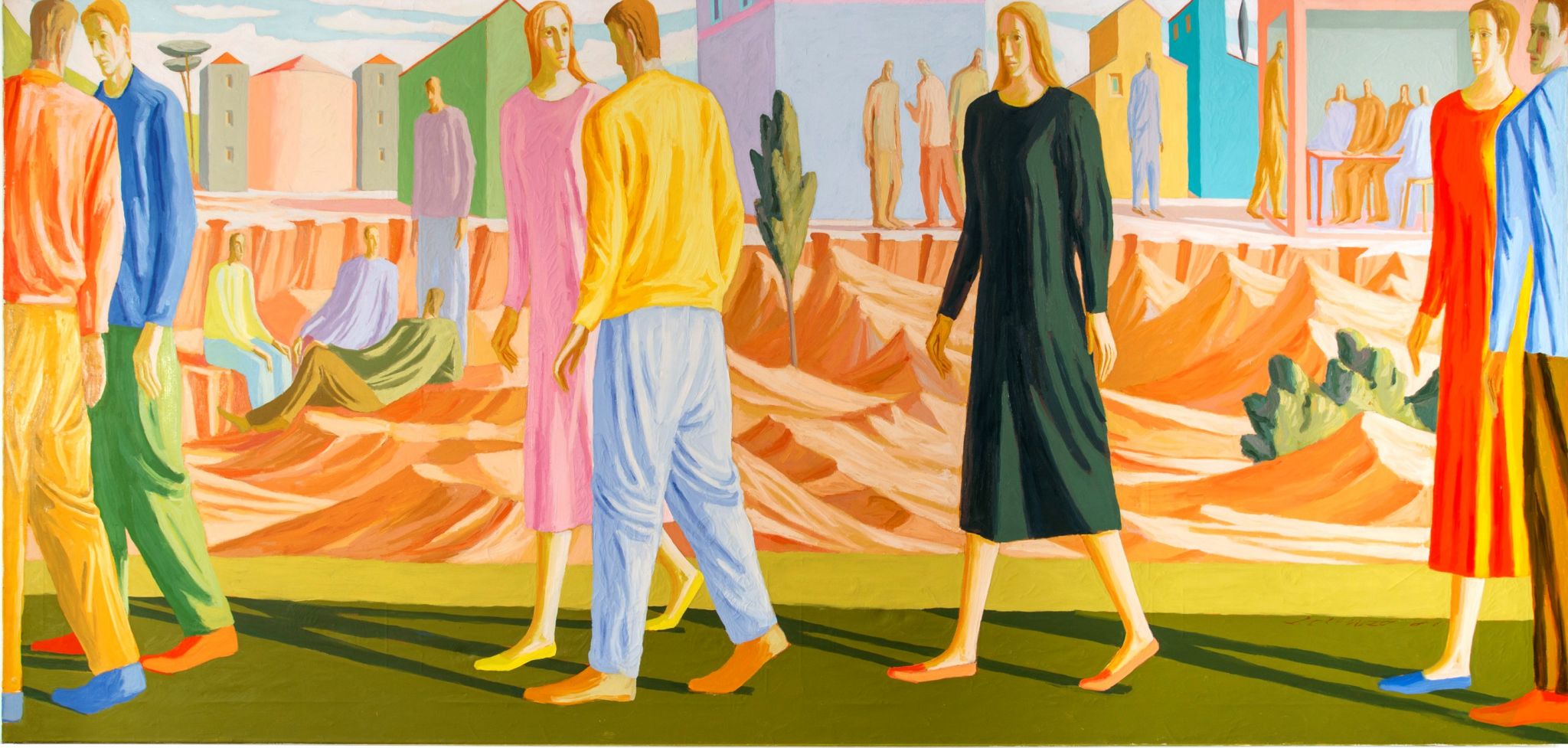 La pittura di Lorenzo Bonechi in mostra a Firenze | Artribune