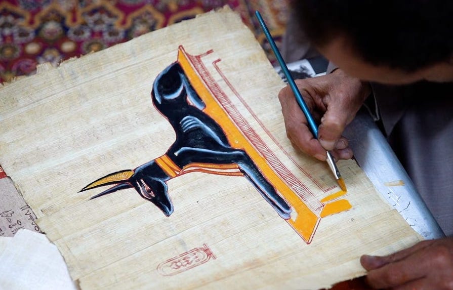 Un video racconta il lavoro degli ultimi produttori di carta di papiro ...