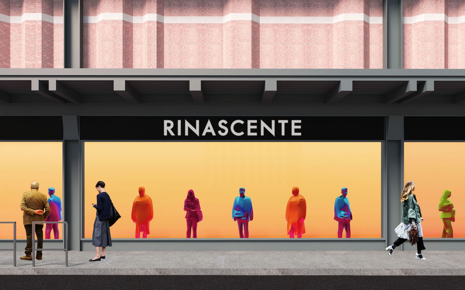 Restyling della Rinascente di Piazza Fiume a Roma