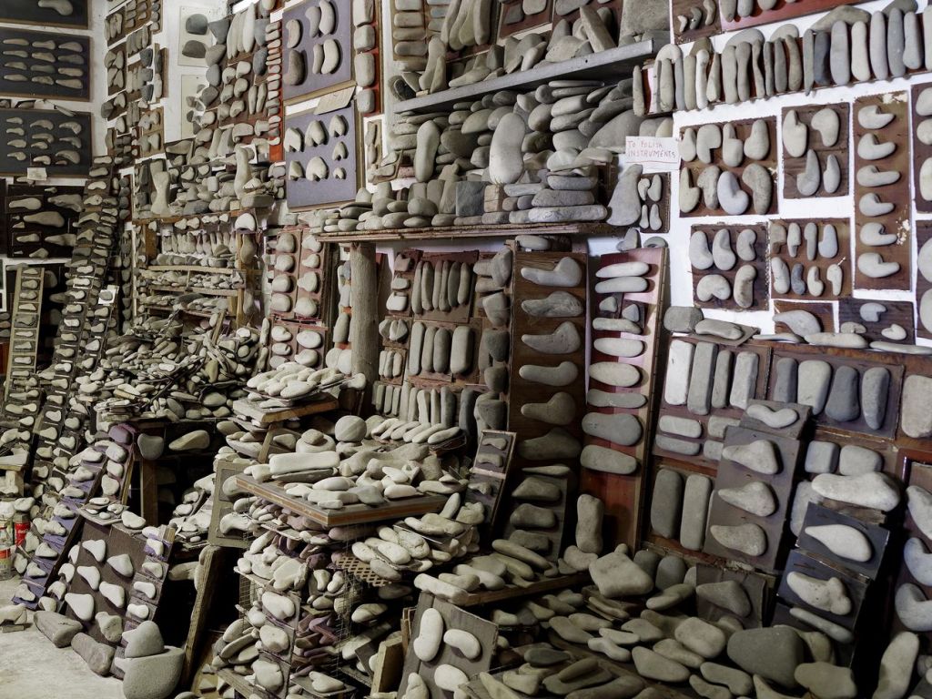 La collezione di sassi di Luigi Lineri