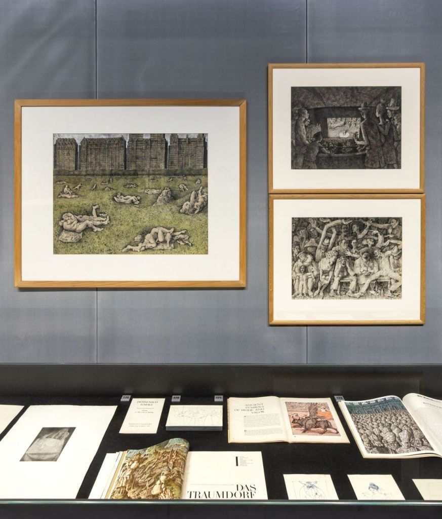 La mostra di Domenico Gnoli da Prada a Milano