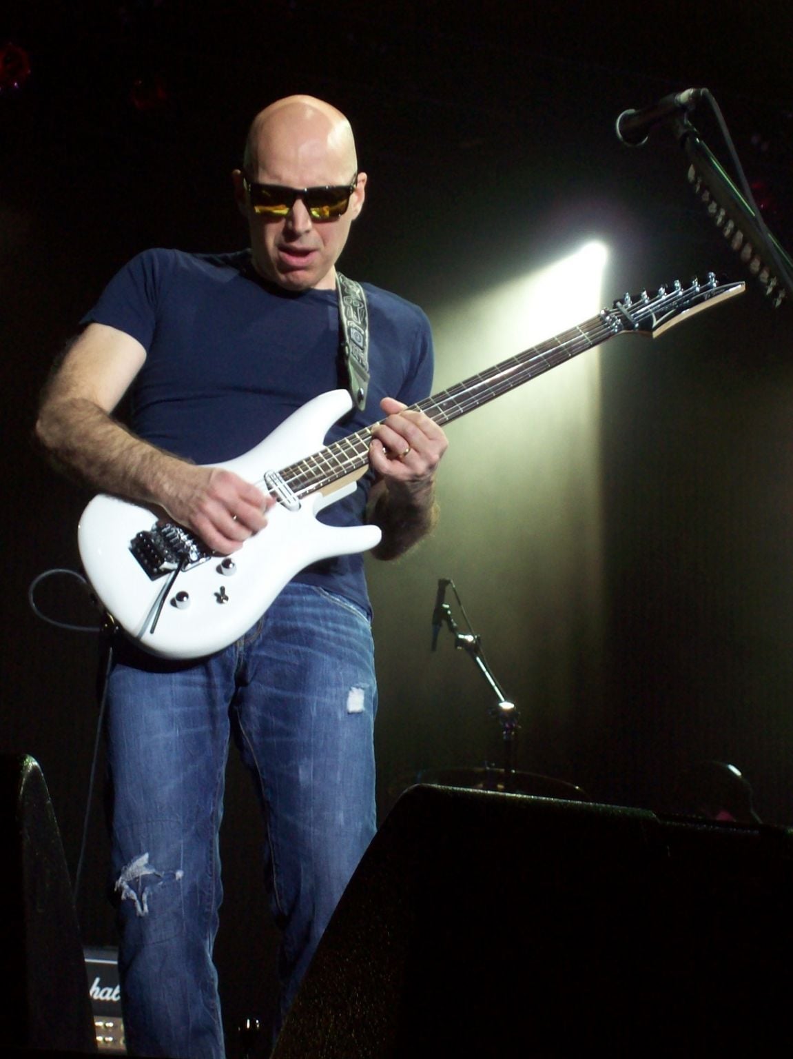 La mostra di Joe Satriani a Hollywood