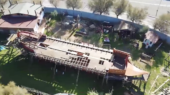 La ricostruzione della Nave Liburna a Roma | Artribune