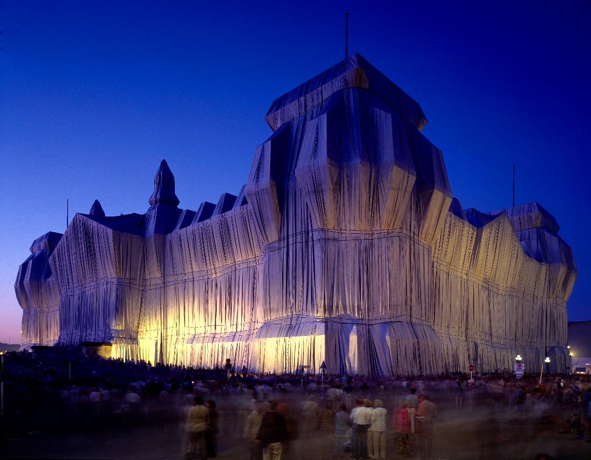 La mostra di Christo e Jeanne-Claude al Castello di Miradolo