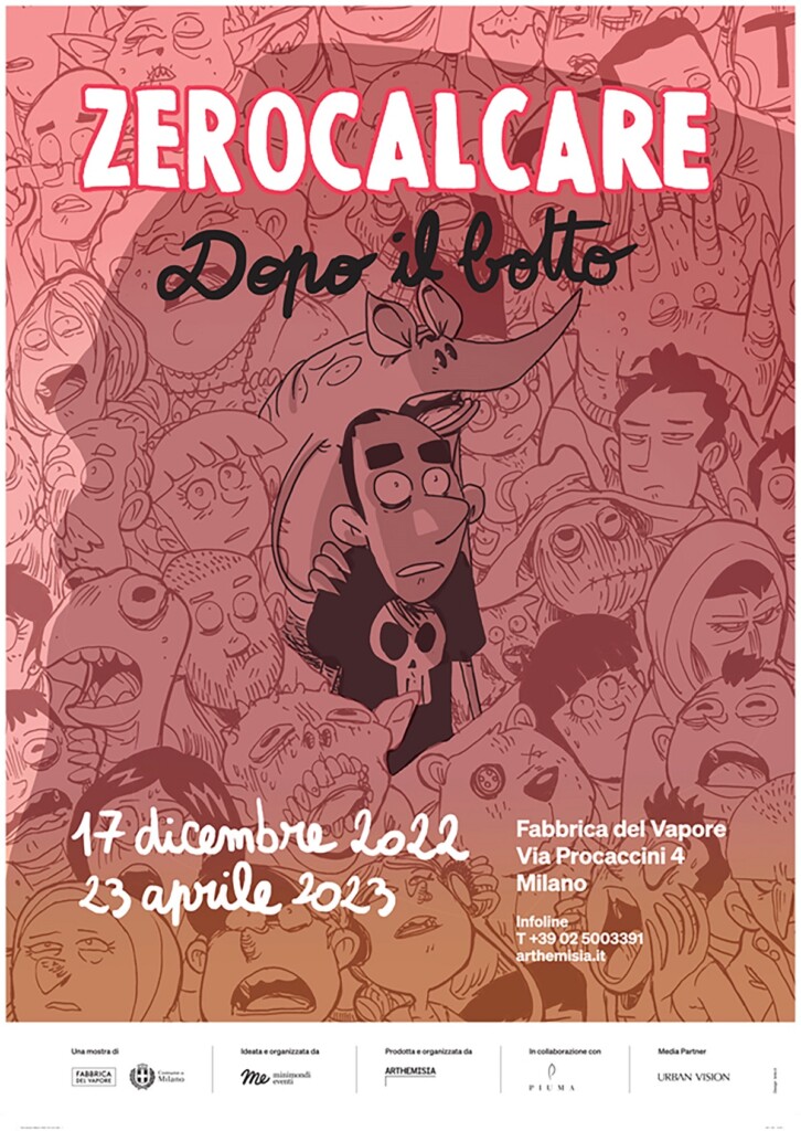 La mostra su Zerocalcare a Milano alla Fabbrica del Vapore | Artribune
