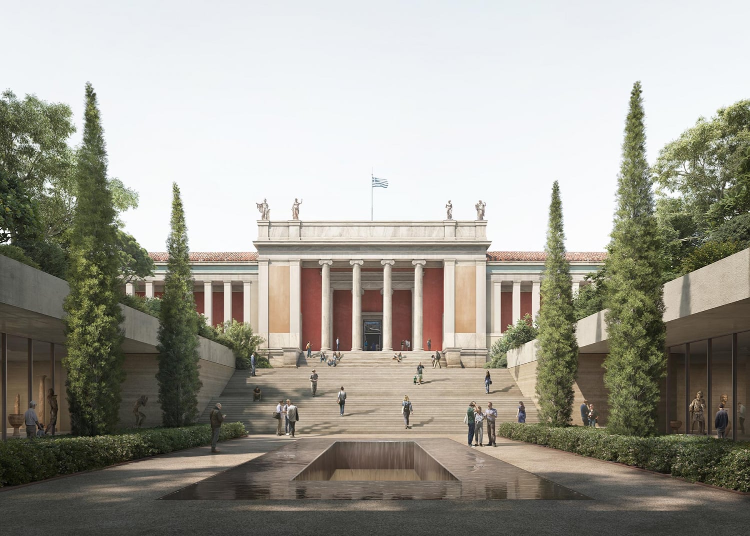 Il progetto di David Chipperfield per il Museo Archeologico di Atene