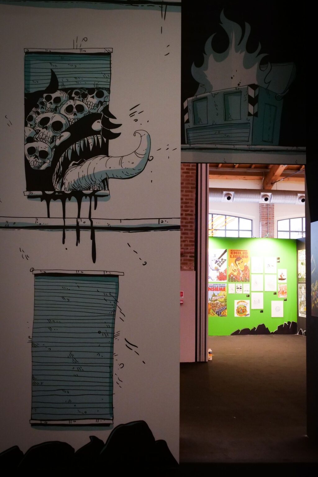 La mostra di Zerocalcare alla Fabbrica del Vapore a Milano | Artribune