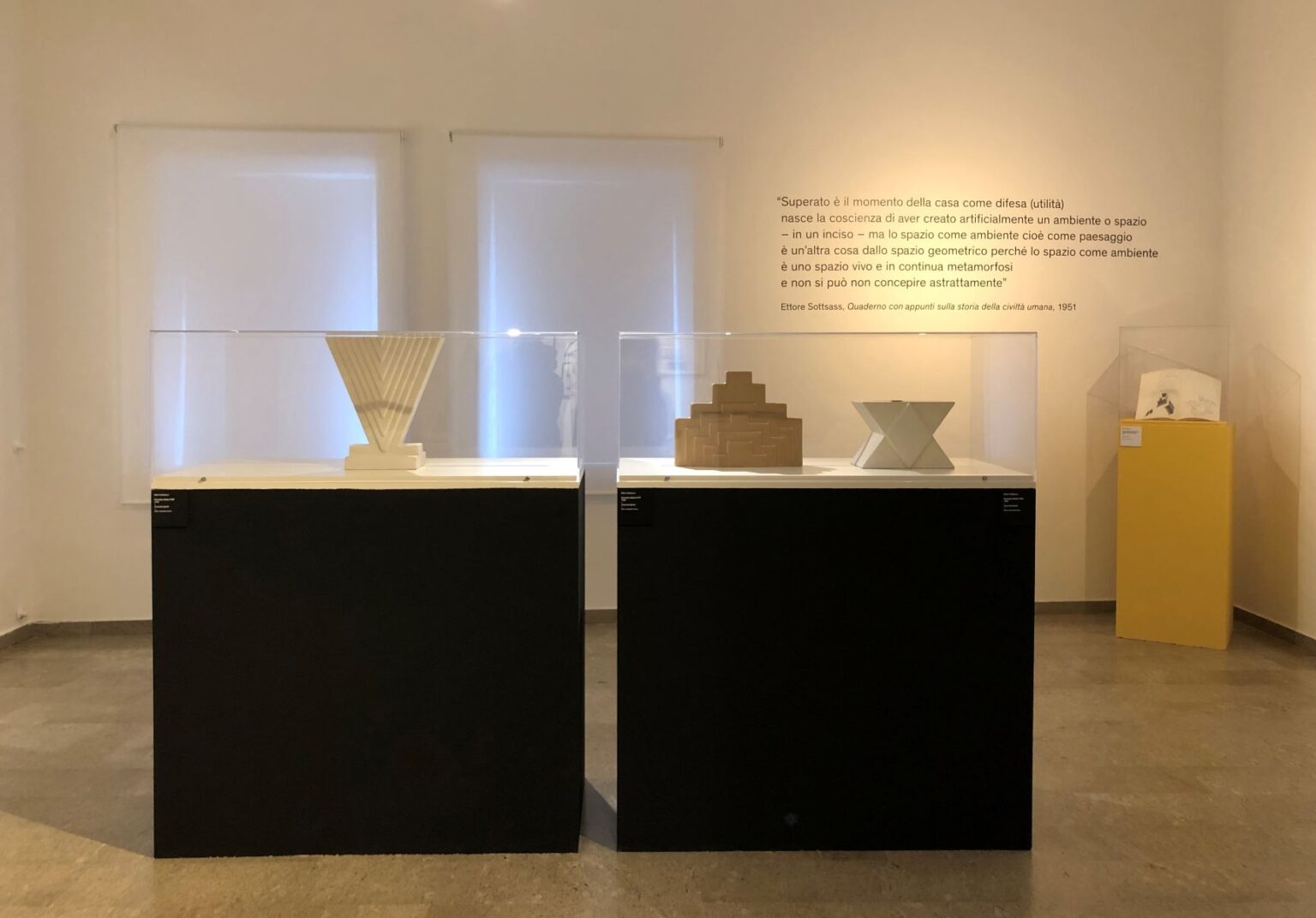 La mostra su Ettore Sottsass e Luigi Spazzapan in Friuli Venezia Giulia ...