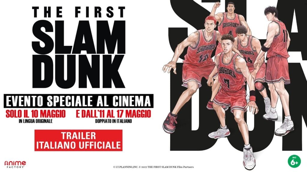 In Italia il film ispirato al manga di culto Slam Dunk