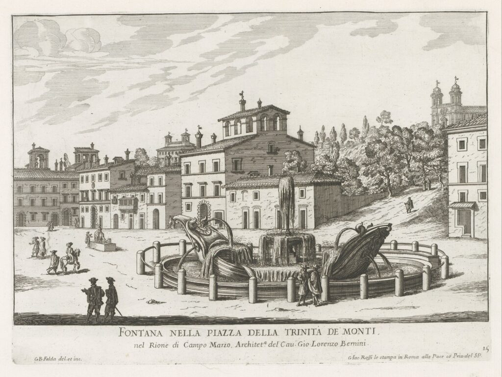 Arte pubblica nella Barcaccia del Bernini a Roma