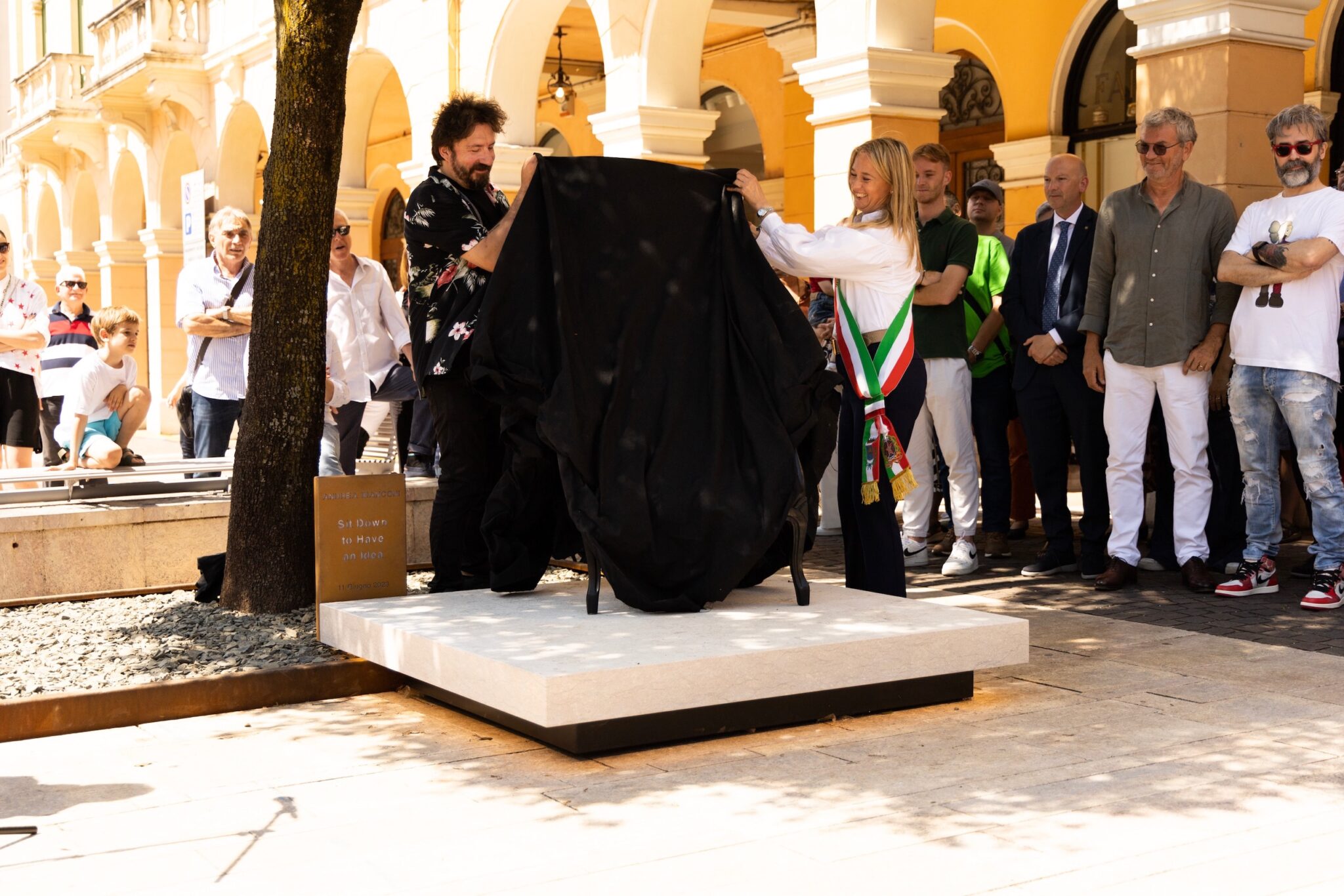 La poltrona delle idee di Andrea Bianconi ad Arzignano