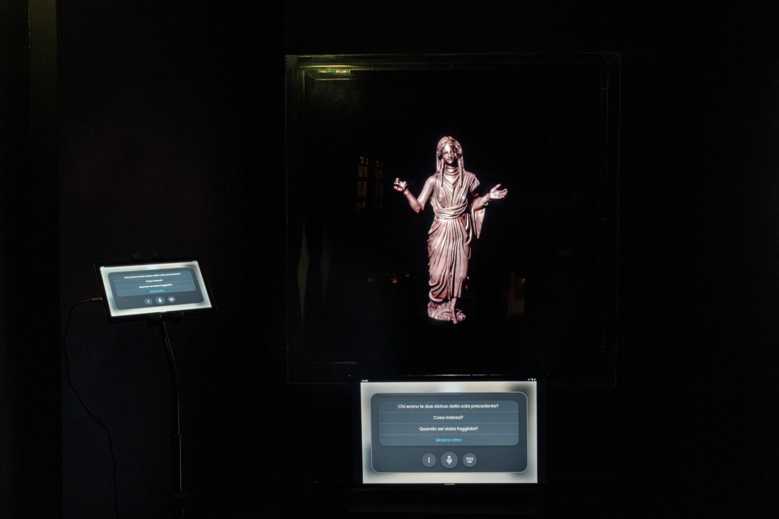 La mostra dei bronzi di San Casciano al Quirinale