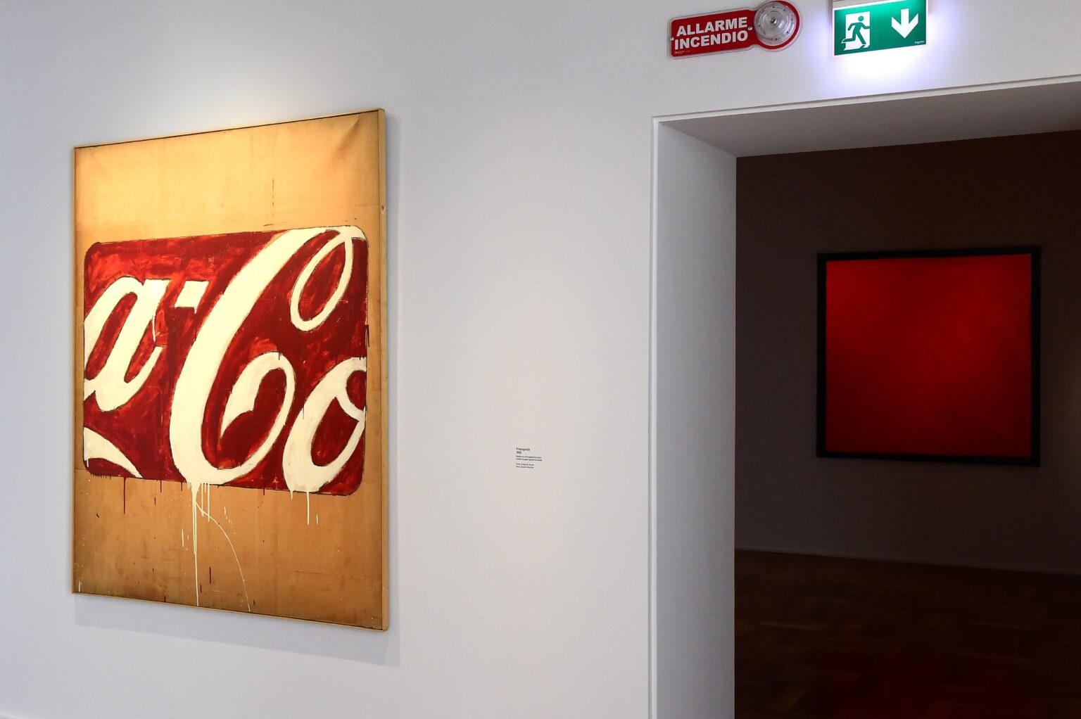 La grande mostra di Mario Schifano alle Gallerie d’Italia a Napoli ...