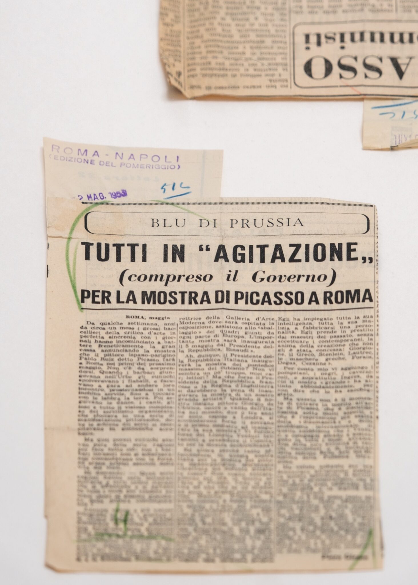 Alla Galleria Nazionale di Roma c'è una grande mostra su Picasso