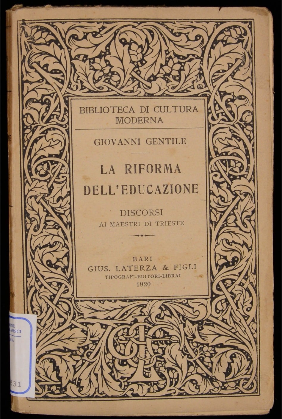 Il 2023 è il centenario della Riforma della scuola Gentile | Artribune