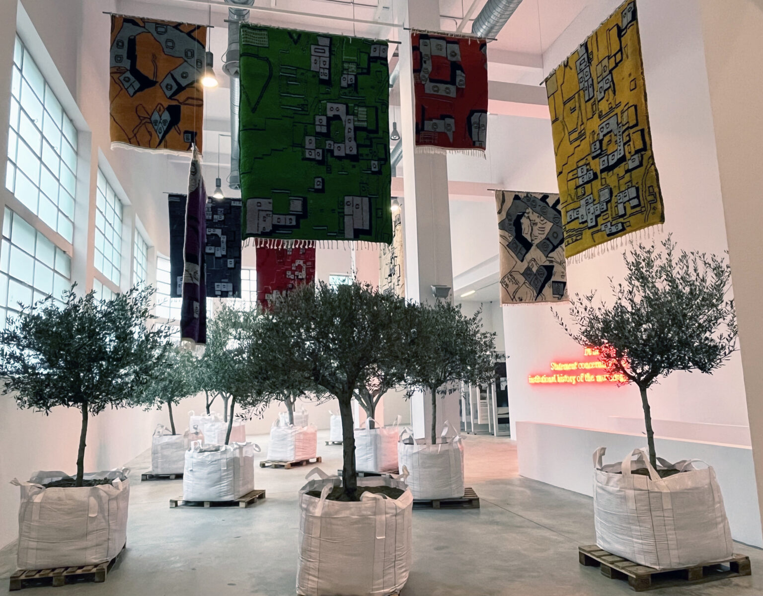 Il Palestinian Museum di Khalil Rabah alla Fondazione Merz di Torino