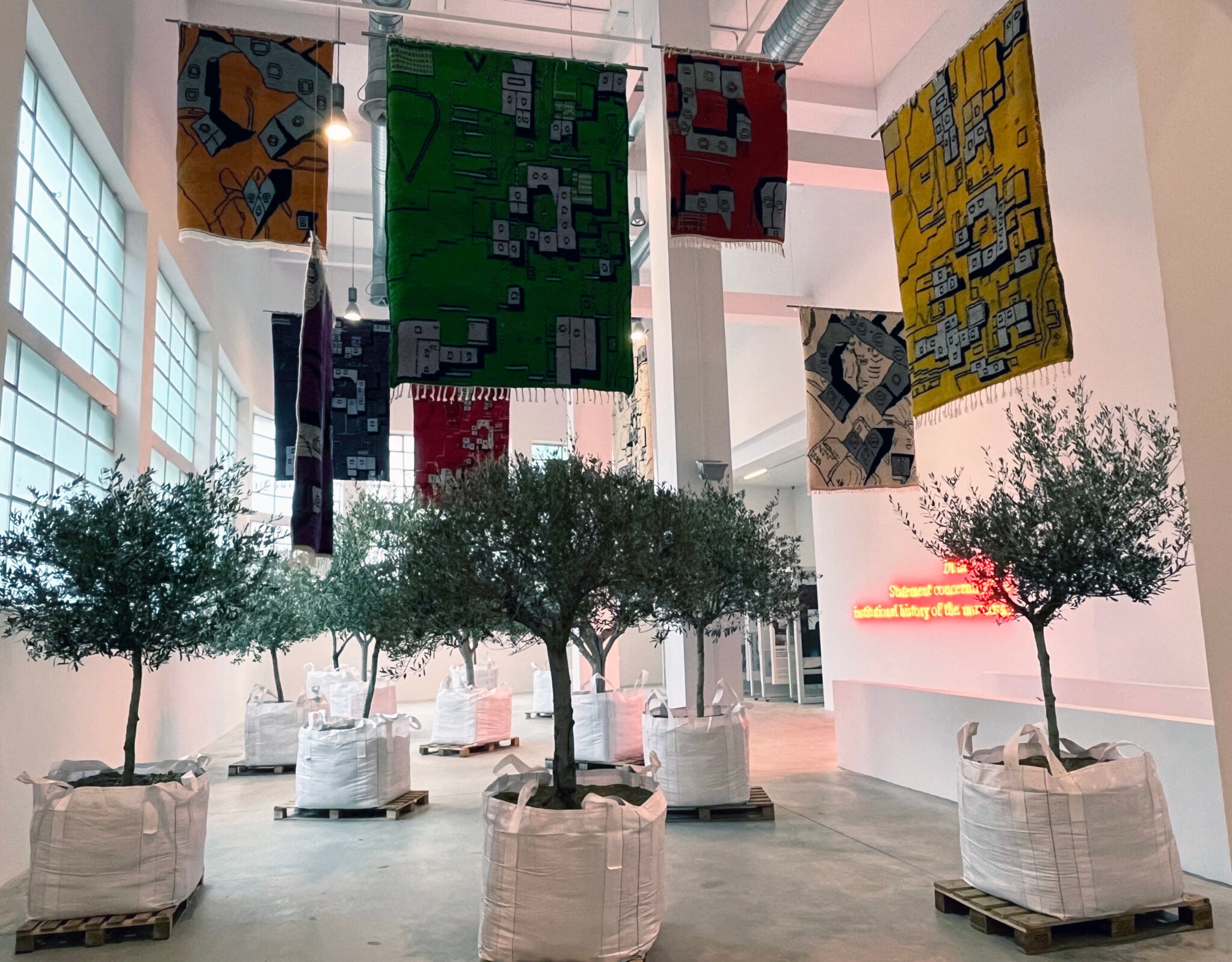 Il Palestinian Museum di Khalil Rabah alla Fondazione Merz di Torino