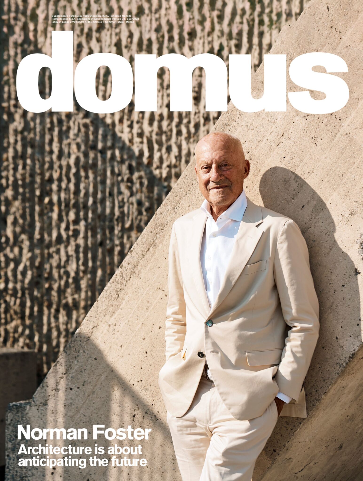 Norman Foster guiderà la rivista Domus nel 2024