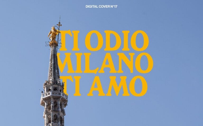 Ti Odio Milano Ti Amo. La nuova copertina di nss magazine | Artribune