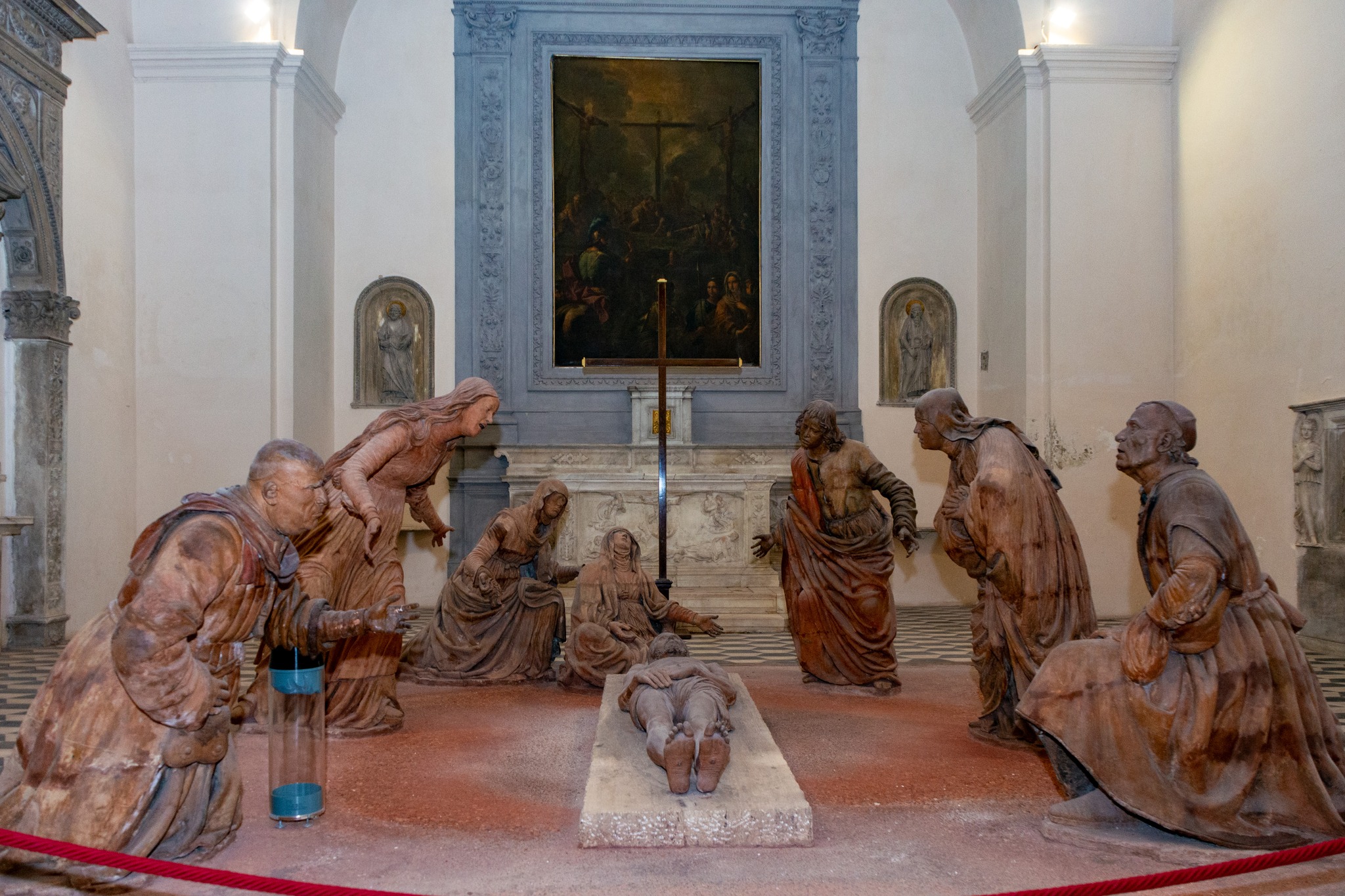Il restauro del “Compianto sul Cristo morto” di Sant’Anna dei Lombardi ...