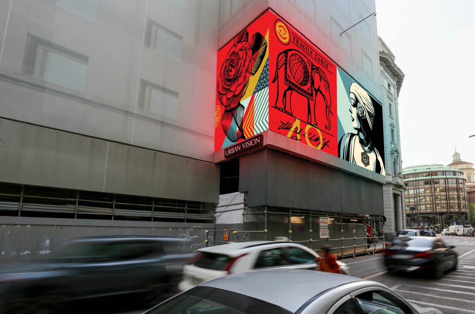 La mostra di Obey alla Fabbrica del Vapore di Milano