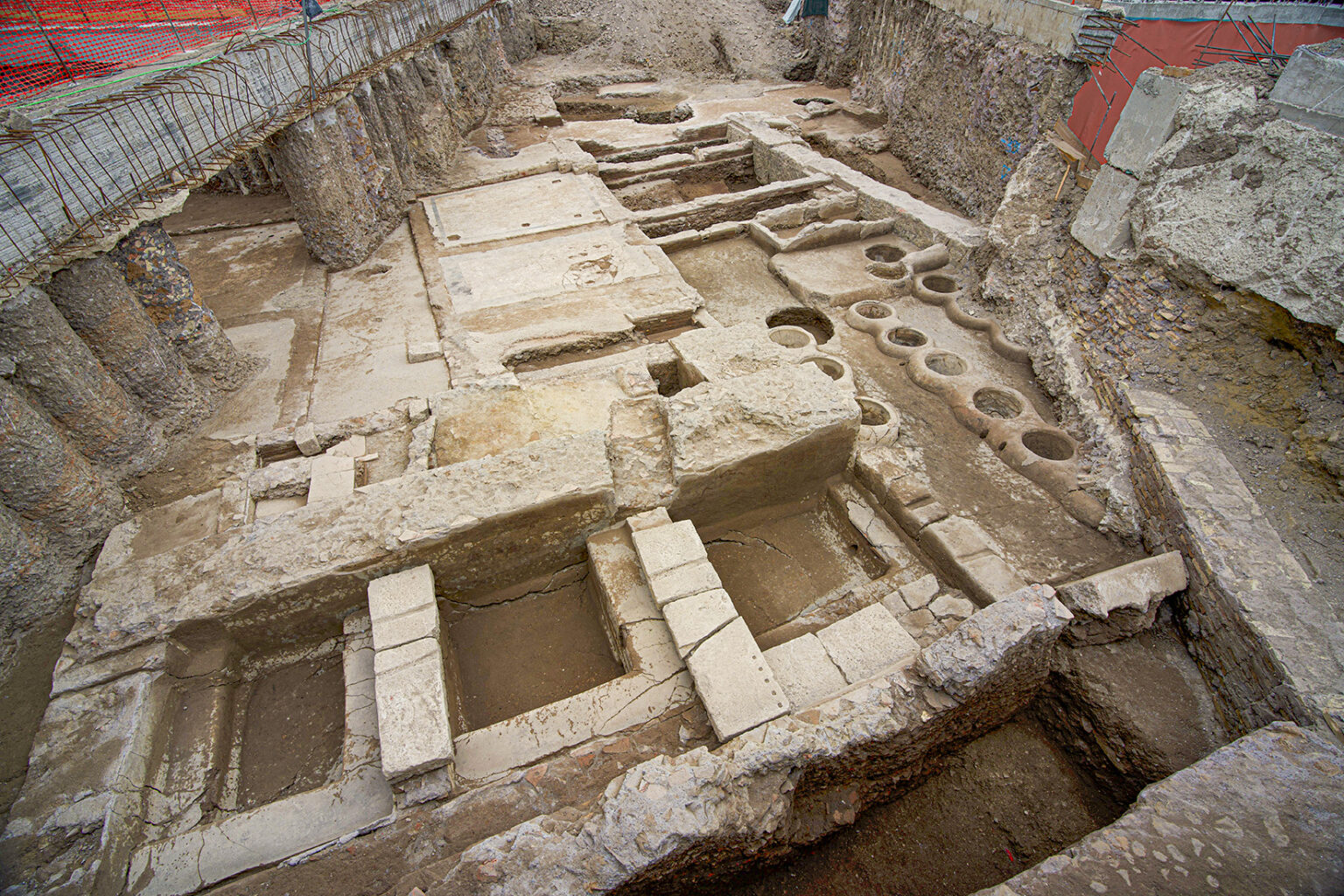 I ritrovamenti archeologici del cantiere di Piazza Pia a Roma
