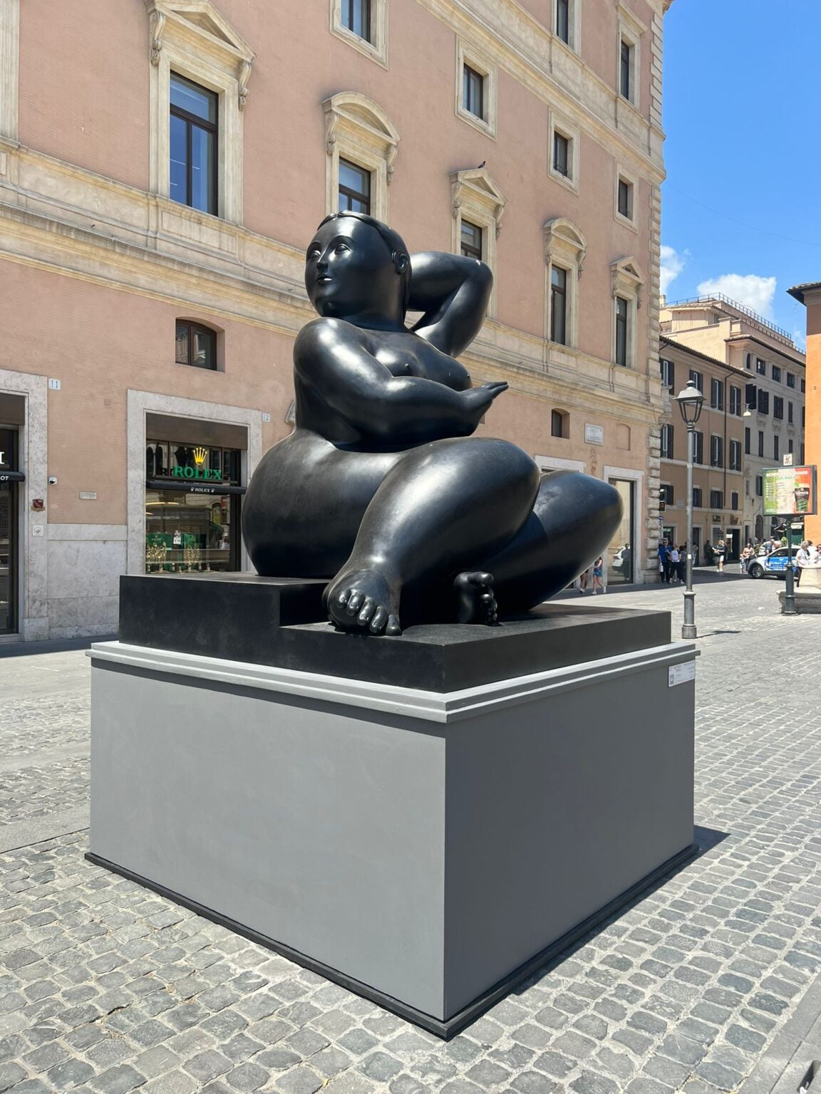 Le sculture di Fernando Botero in mostra a Roma
