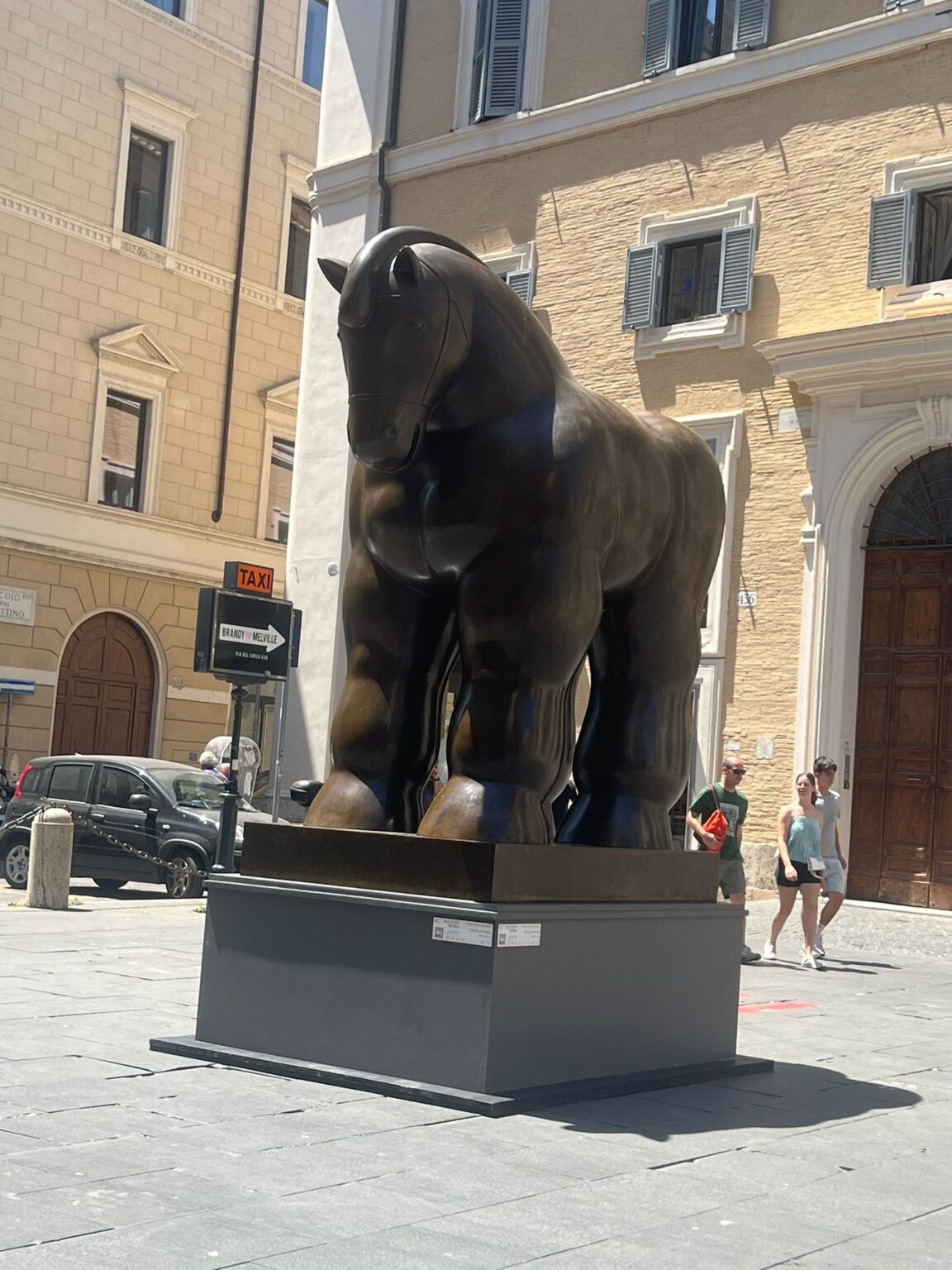 Le sculture di Fernando Botero in mostra a Roma