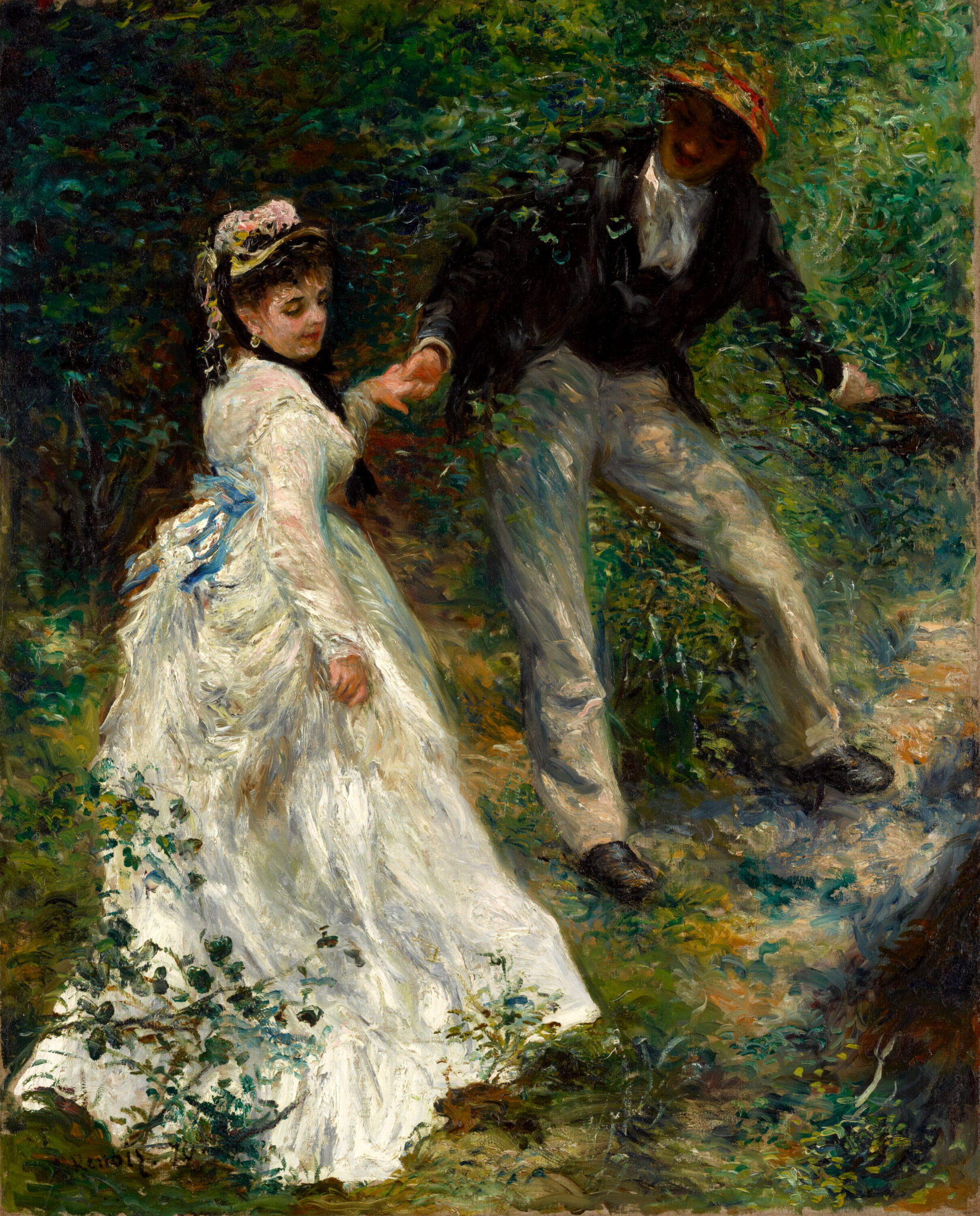 “La Promenade” di Pierre Auguste Renoir in mostra a Villa dei ...