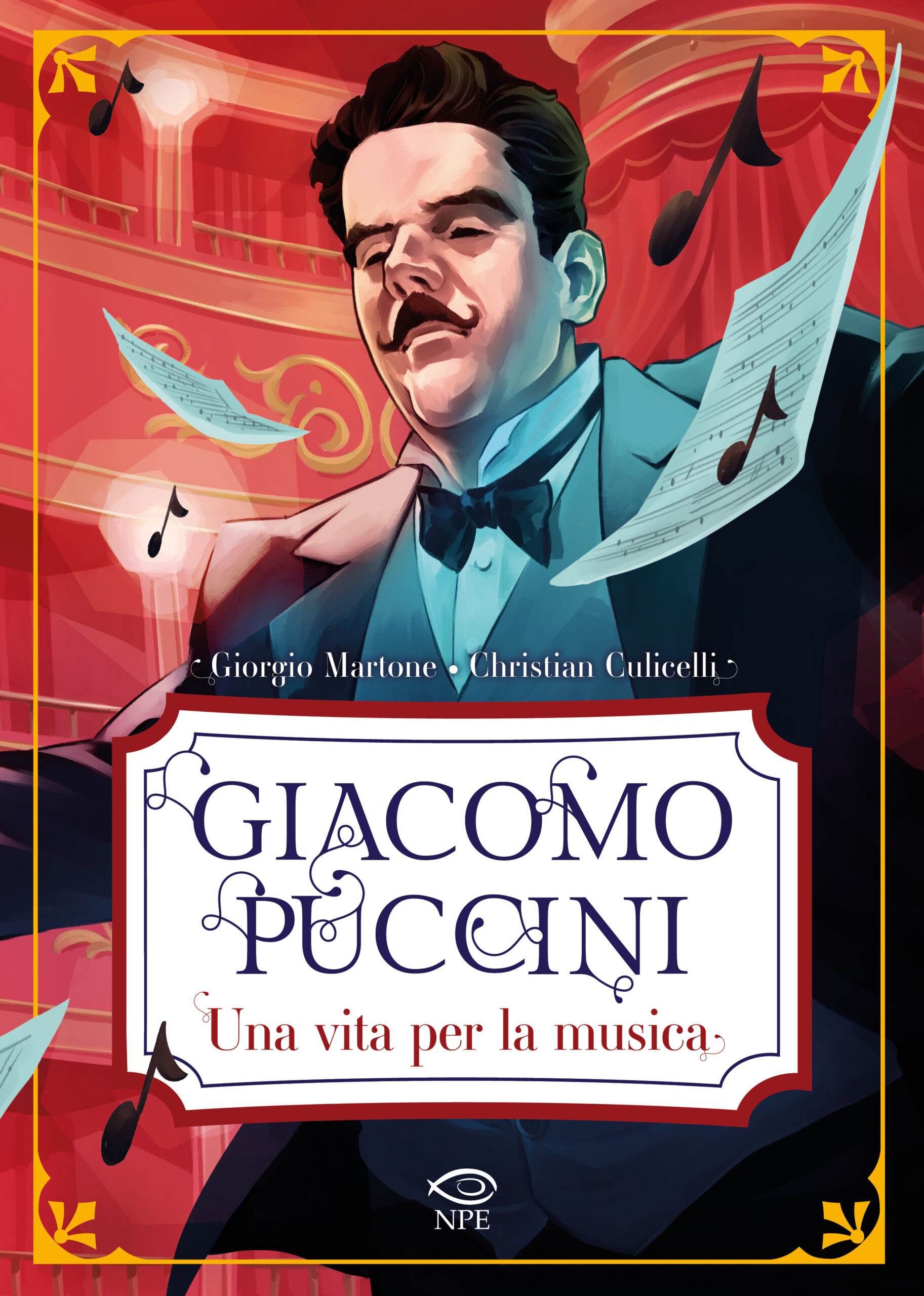I nuovi fumetti su Giacomo Puccini