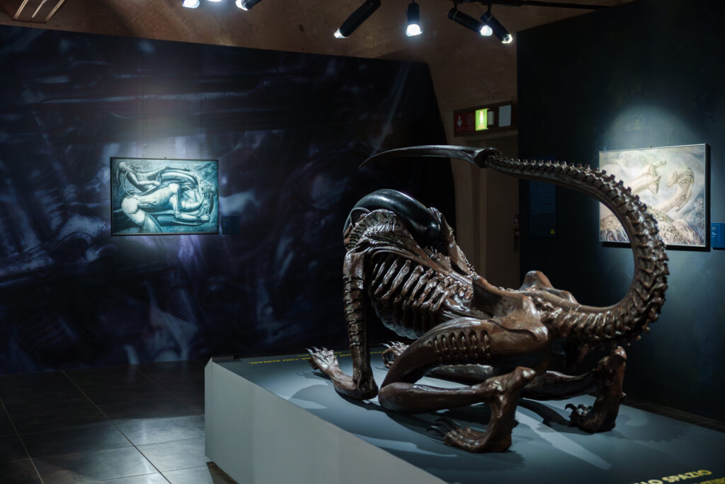 La mostra di Giger al Mastio della Cittadella a Torino