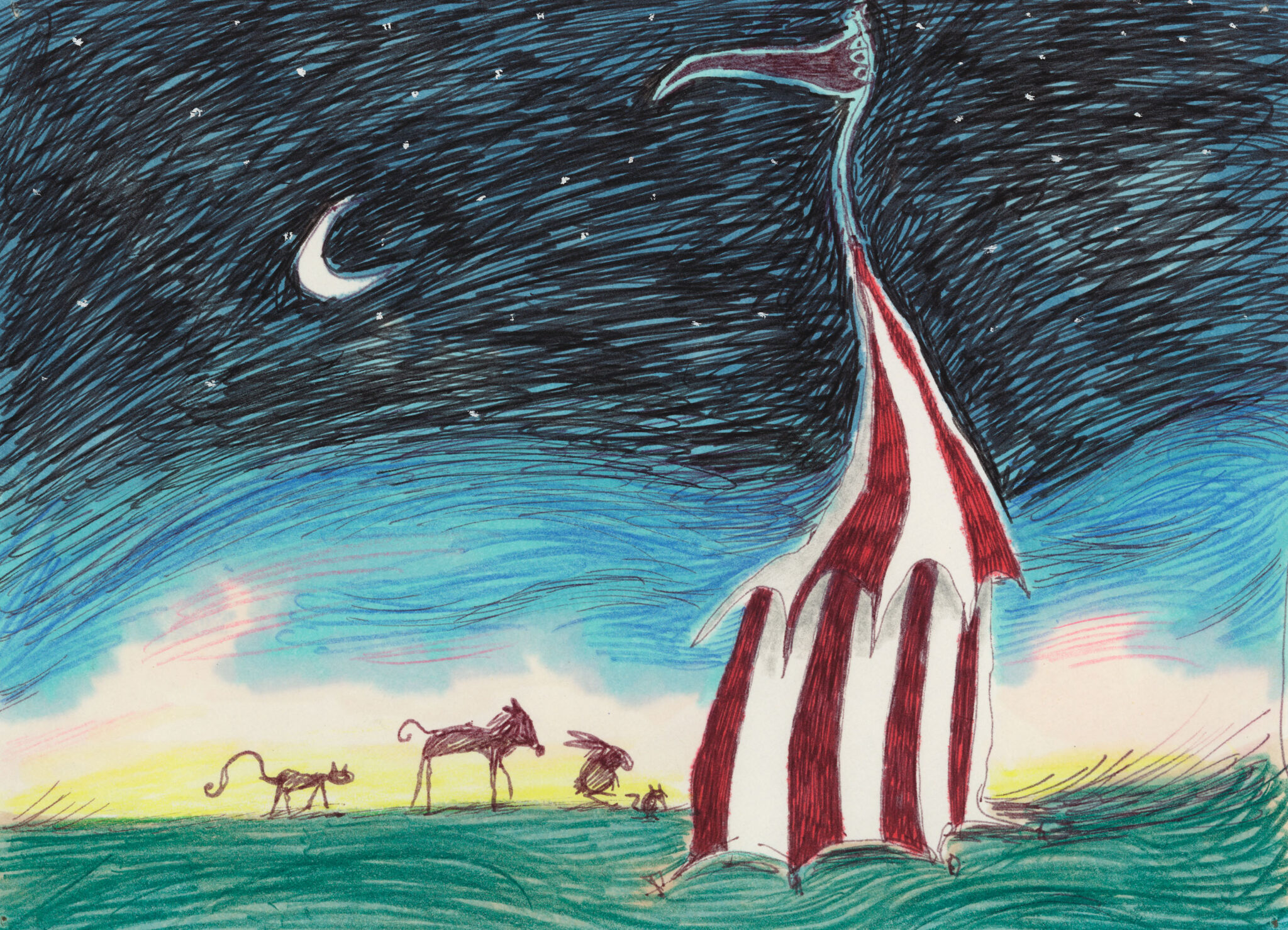 La mostra dedicata a Tim Burton alla Fabbrica del Vapore a Milano