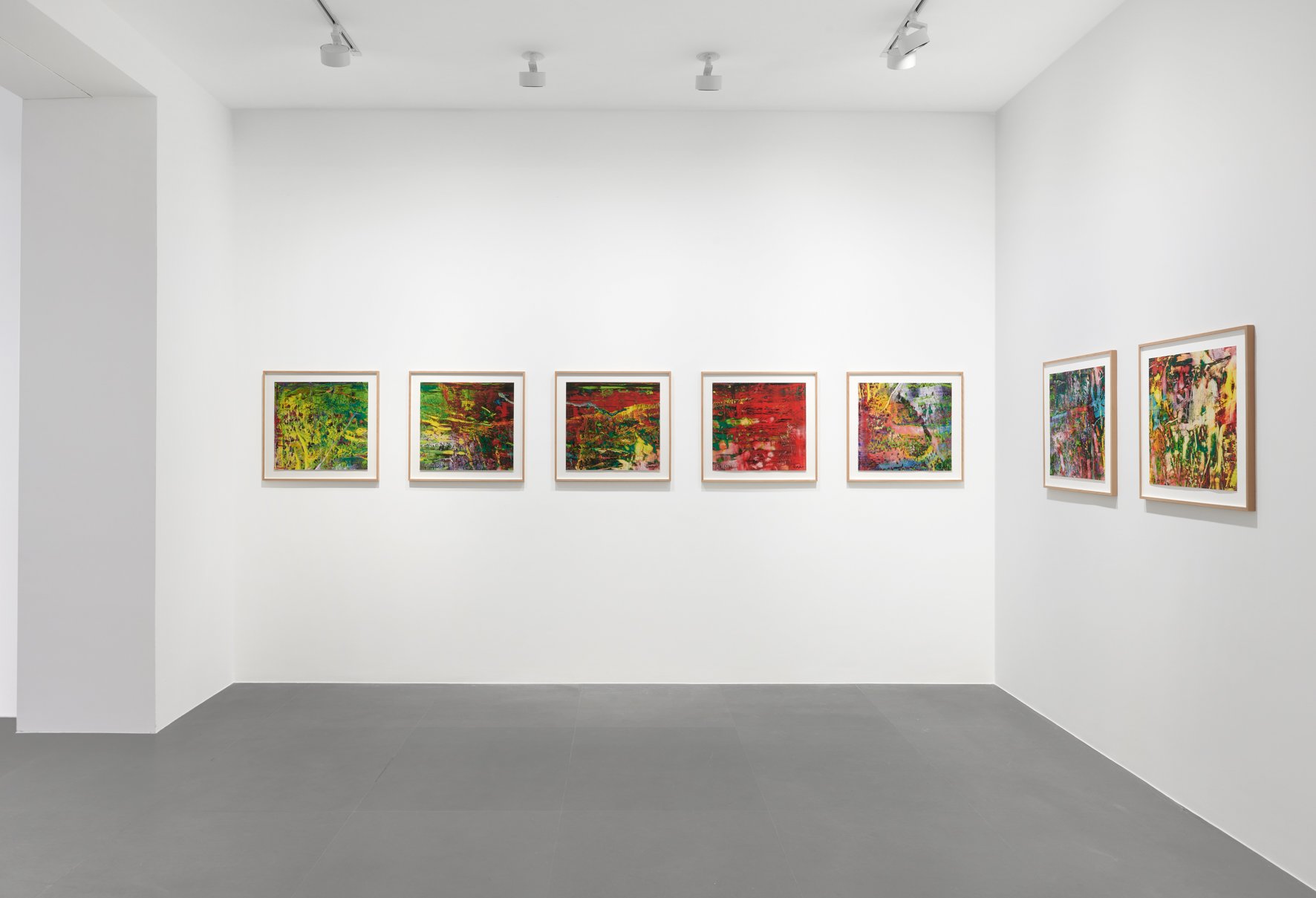 La mostra di Gerhard Richter da Gagosian a Roma