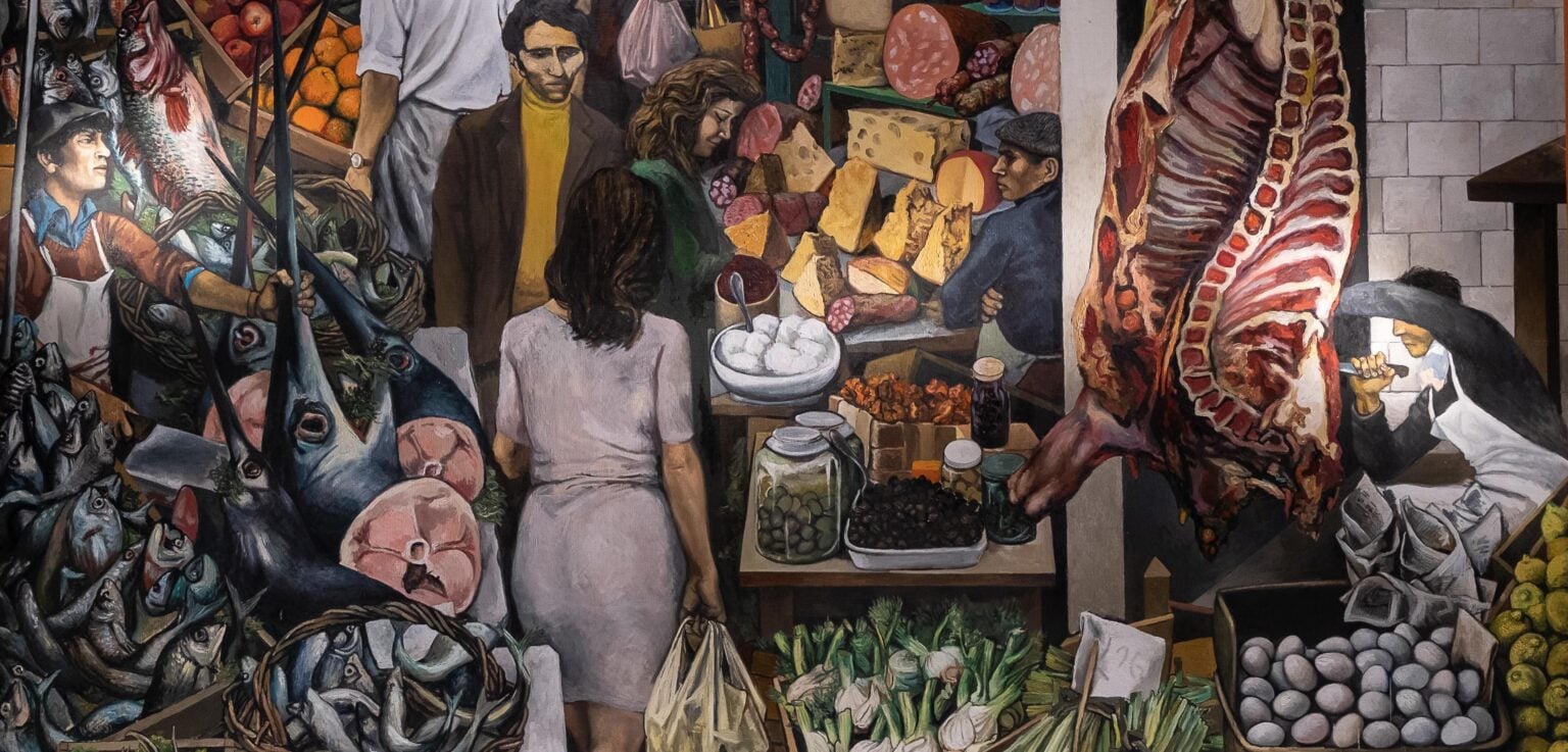 Storia de La Vucciria di Renato Guttuso ai suoi 50 anni