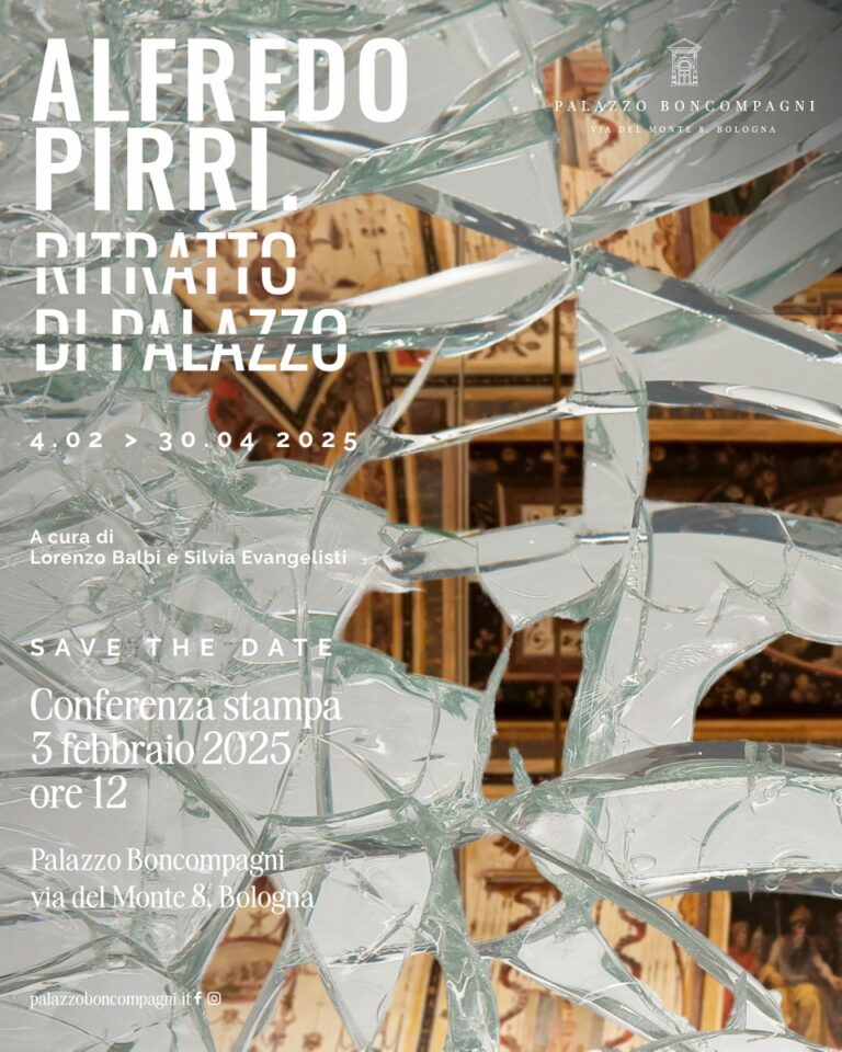 La mostra di Alfredo Pirri a Palazzo Boncompagni a Bologna