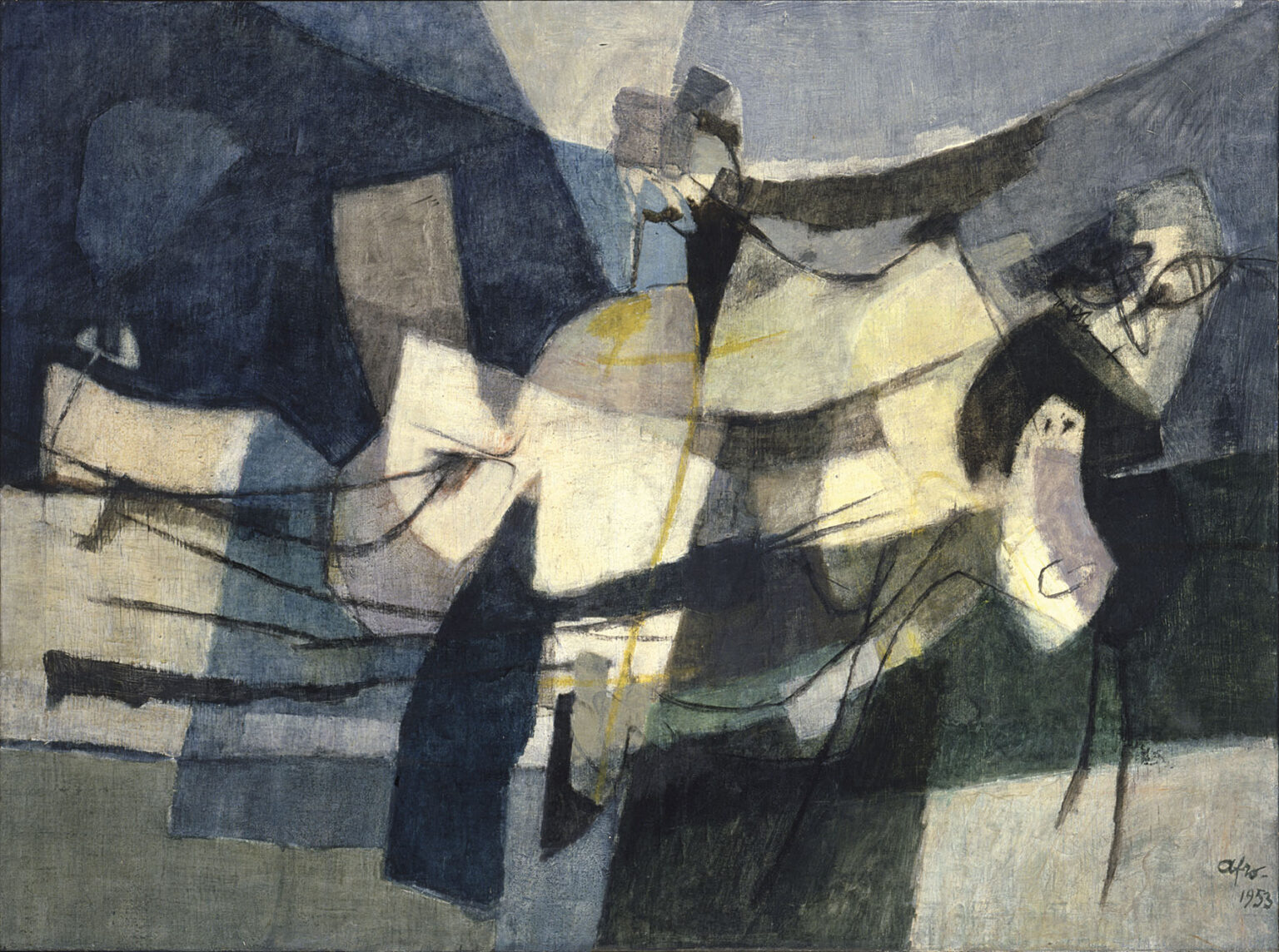 Afro Burri Capogrossi - Alfabeto senza parole | Artribune