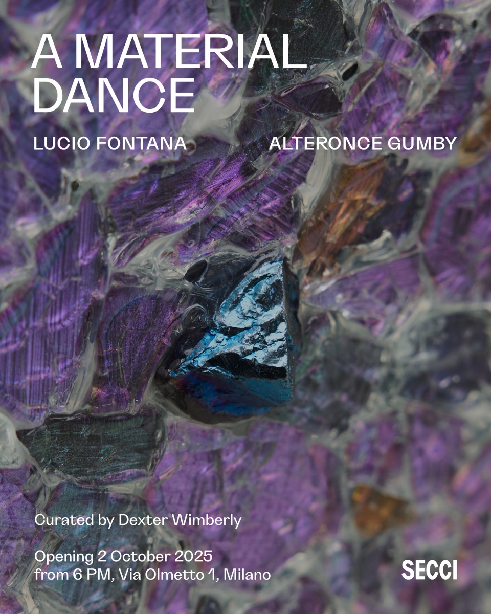 Lucio Fontana e Alteronce Gumby - A material dance | Artribune