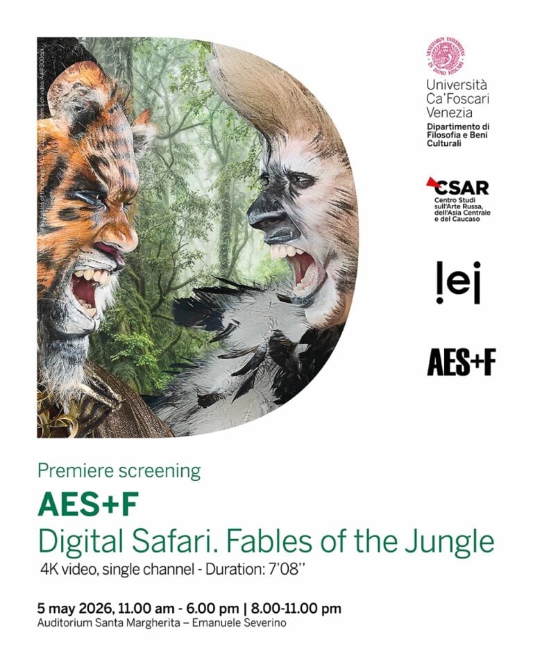 AES+F - Digital Safari: Fables of the Jungle | Artribune